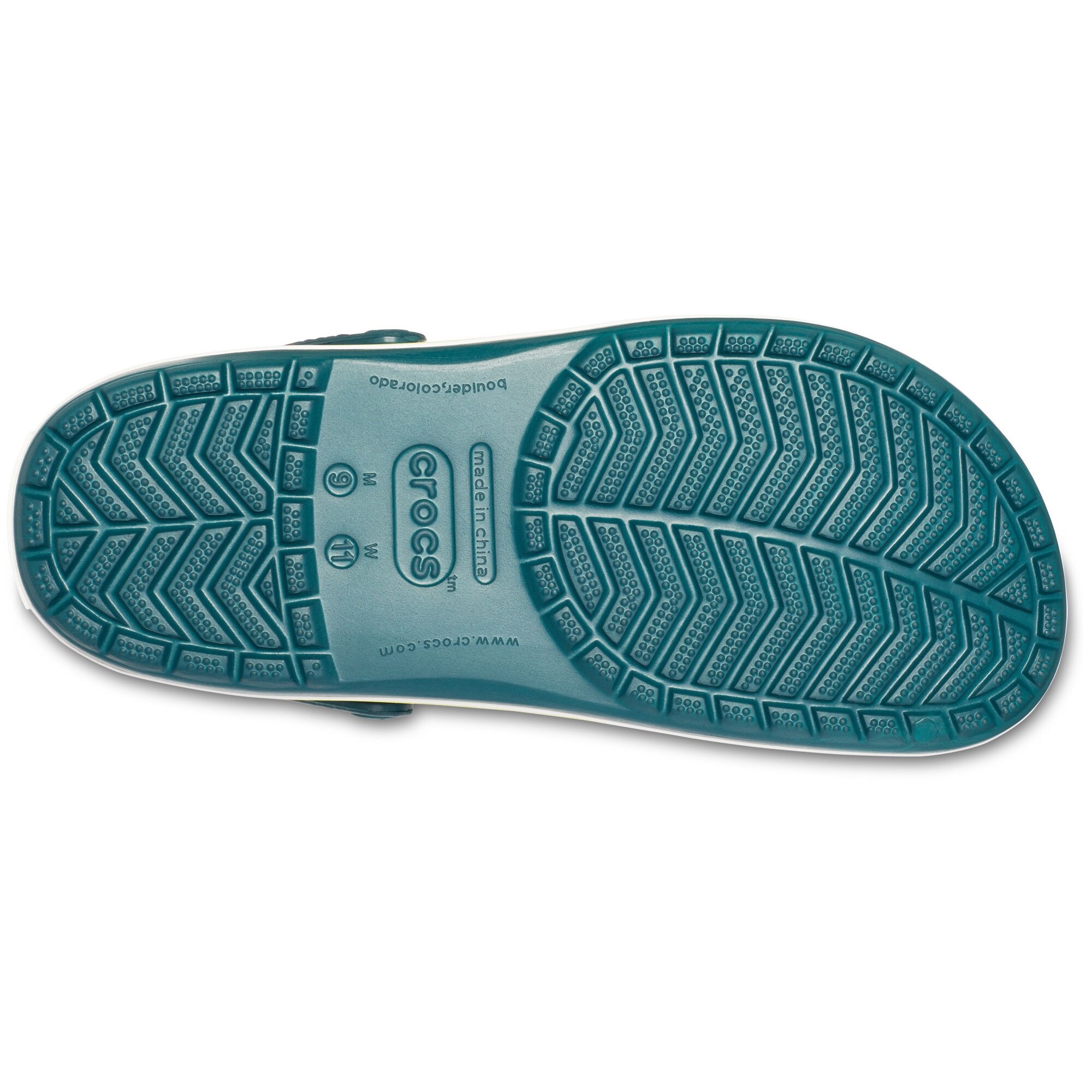 Papuci Crocs CROCBAND Evergreen/Tennis Ball Green, 43/44 - eMAG.ro