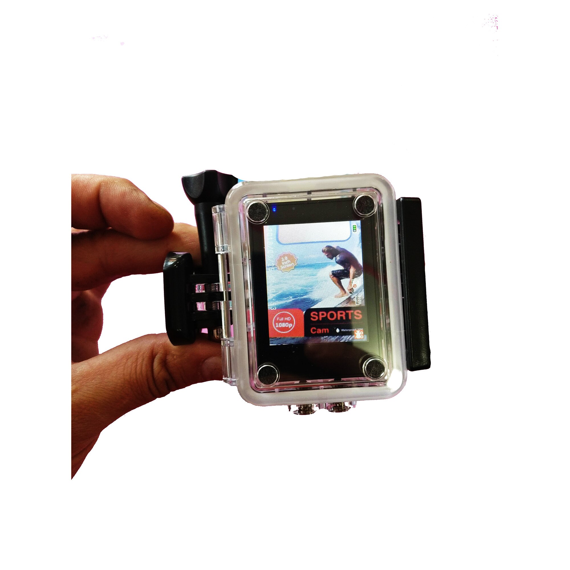 Camera video sport Full HD, waterproof, ecran 2.0 inch, Alb 29LF-5 ...