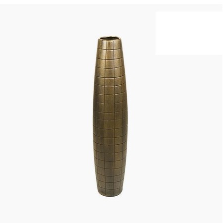 Vaza de podea Ceramica Gold Homania 17 x 17 x 80 cm - eMAG.ro