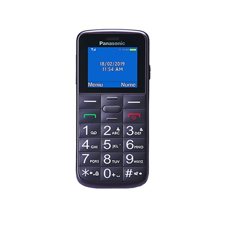 Telefon mobil Panasonic KX-TU110EXV, Dual SIM, Violet - eMAG.ro