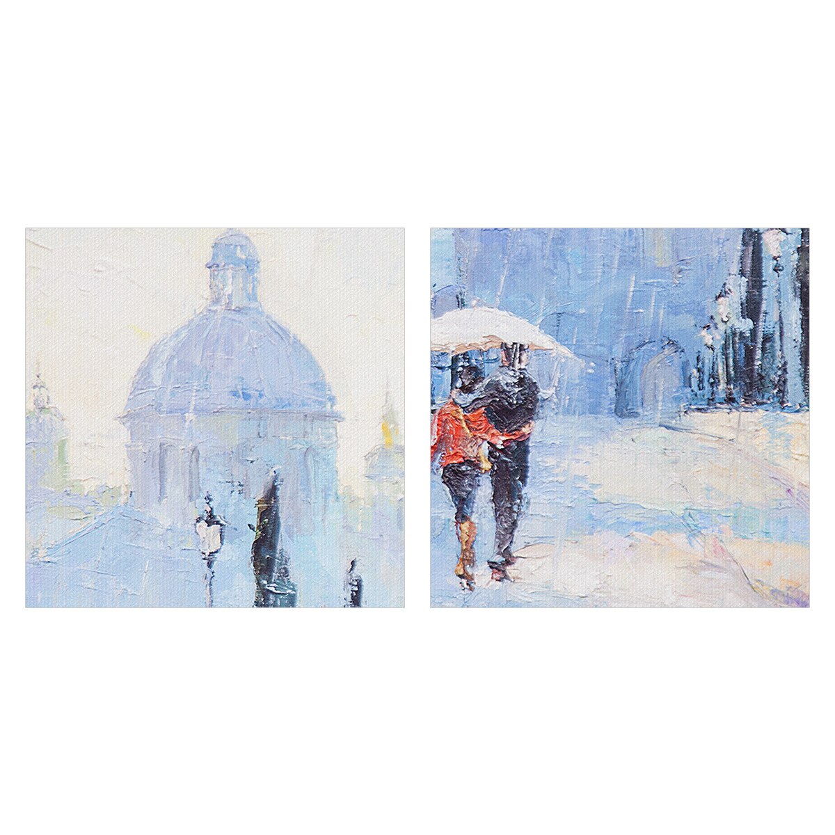 Tablou Canvas, 160x85 cm, Plimbare Pe Podul Din Praga, EA160x85-3416 ...