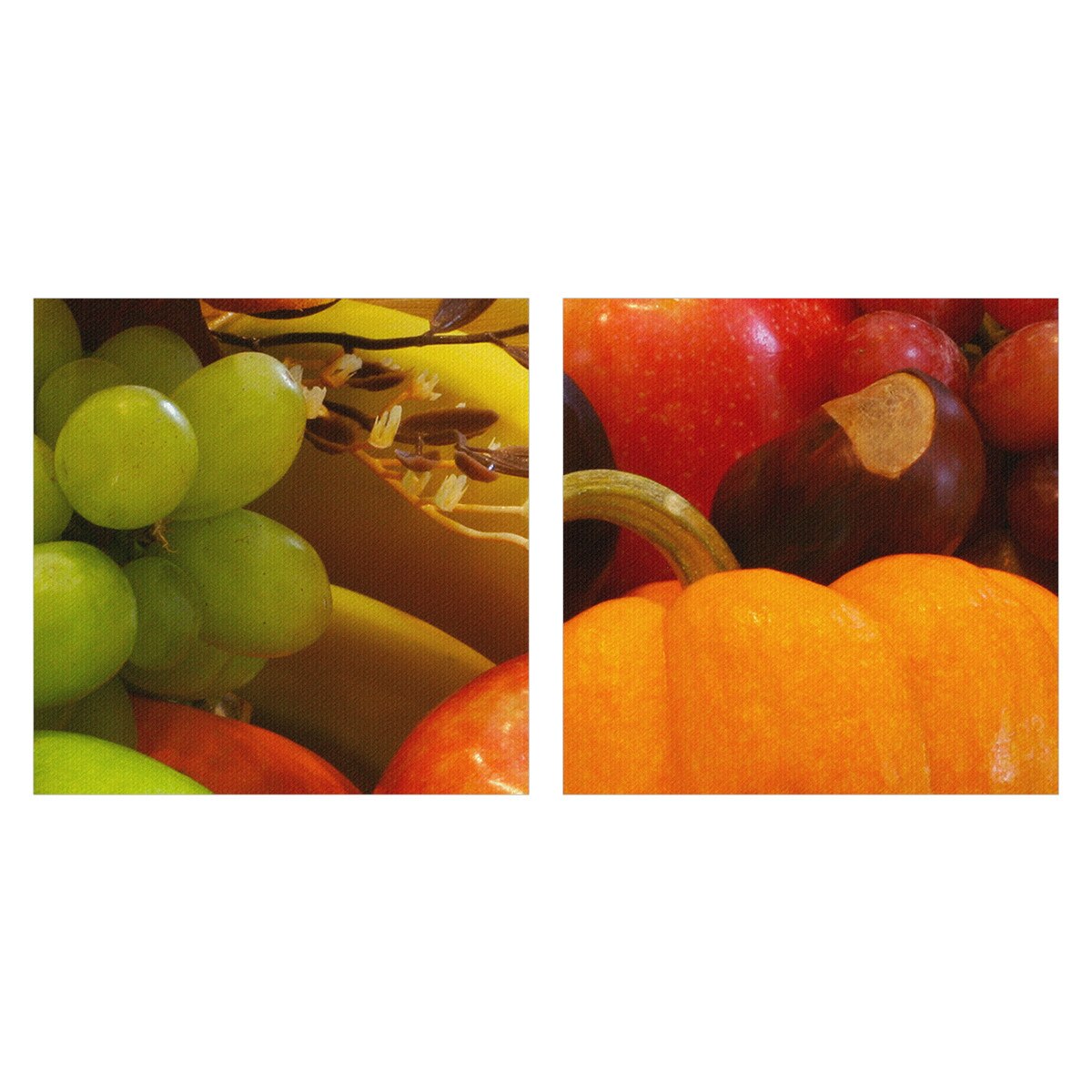 Tabloul in rama 40x40 cm, Cos Cu Fructe Si Legume, F1BAC40x40-0406 ...