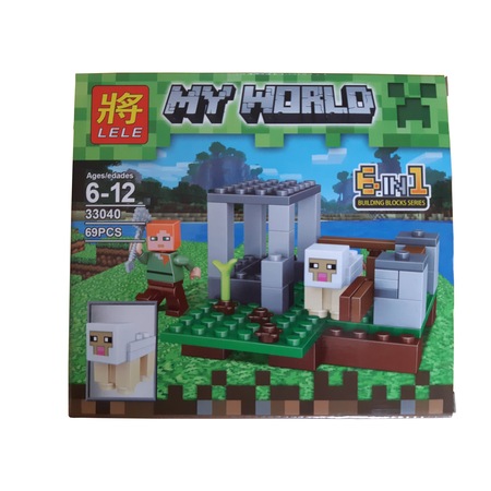 Set de 69 piese lego Minecraft - My World ( LELE ) - eMAG.ro