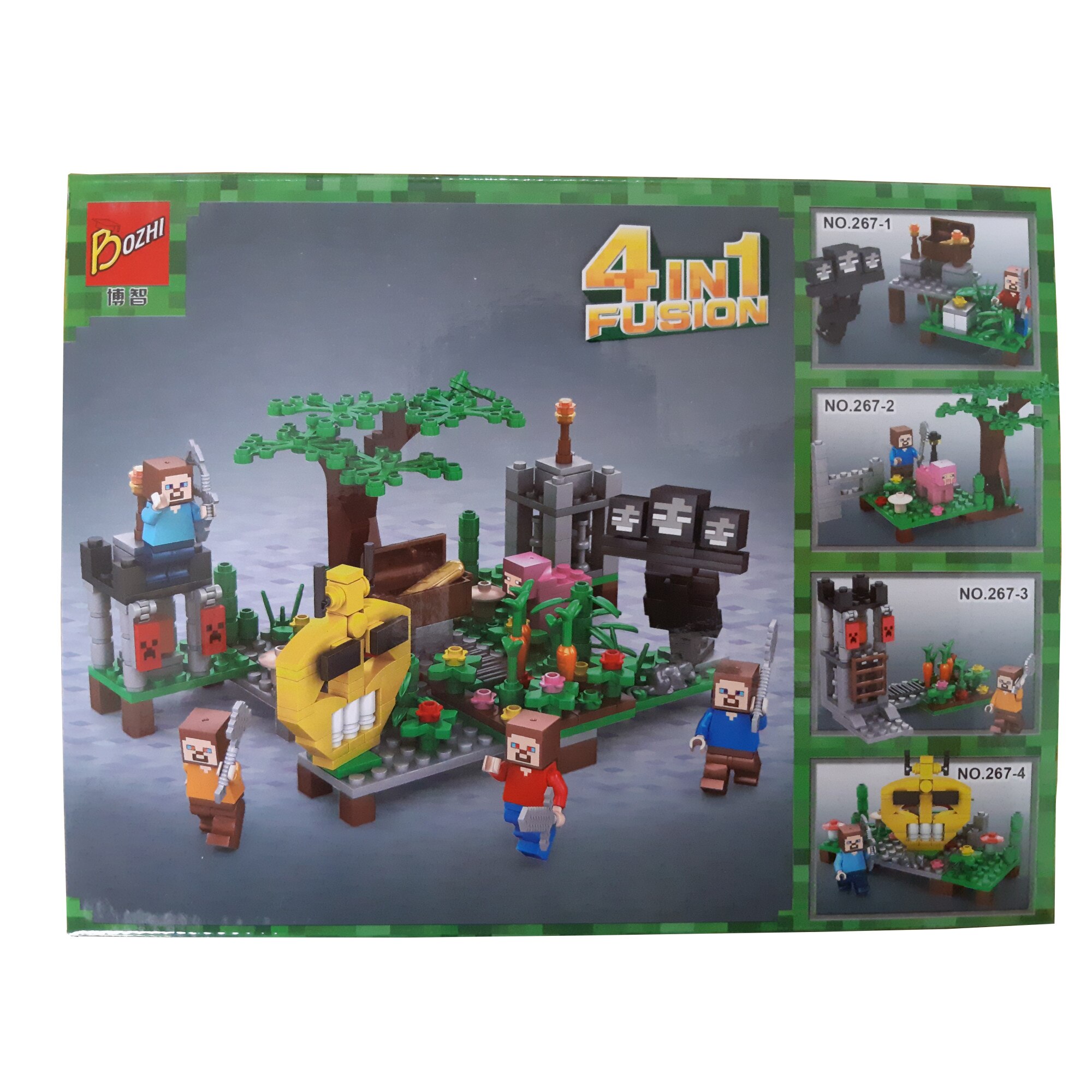 Set de 83 piese lego Minecraft - My World - bozhi - eMAG.ro