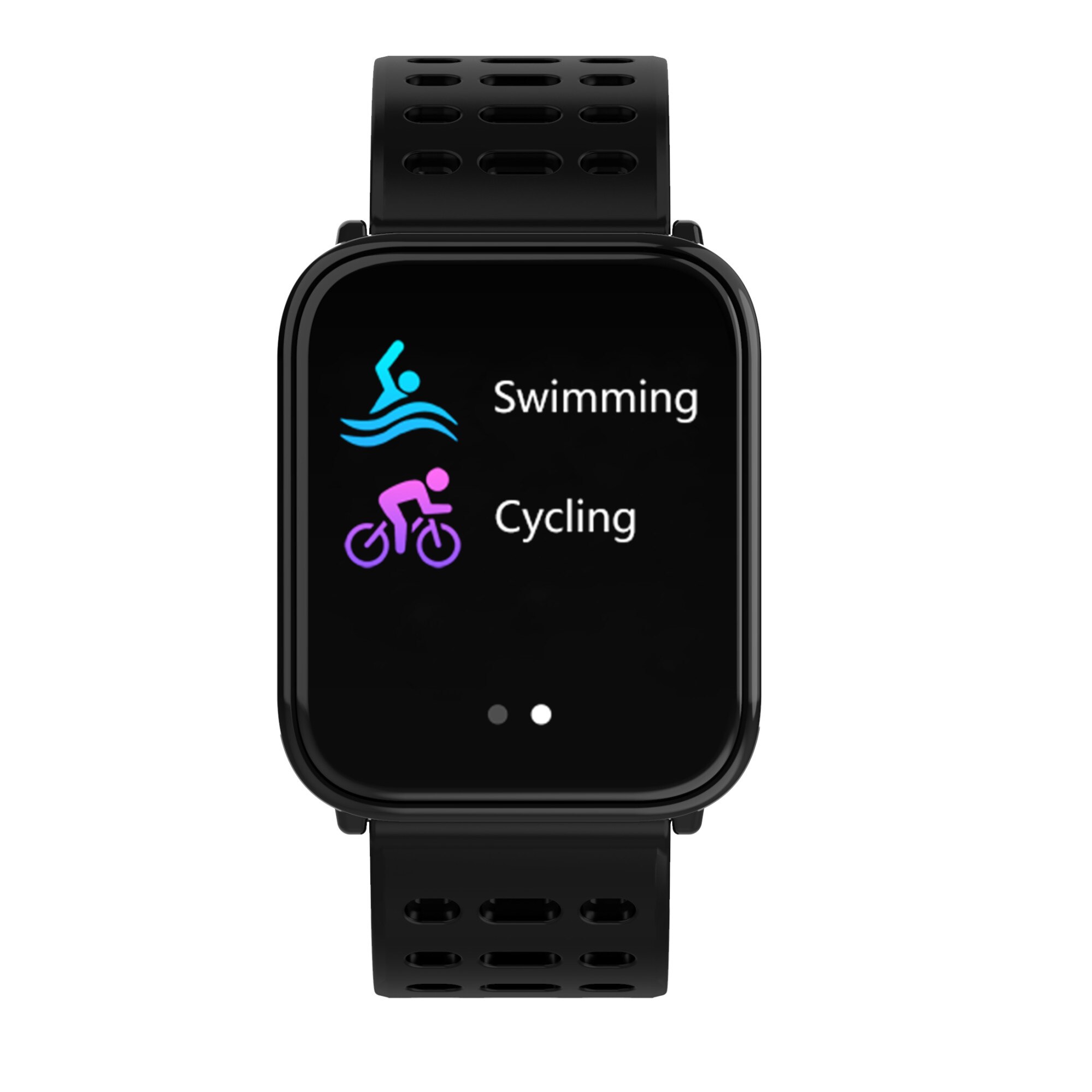 Ceas Smartwatch, fitness, TENSIOMETRU SI MONITORIZARE INIMA, Bluetooth ...