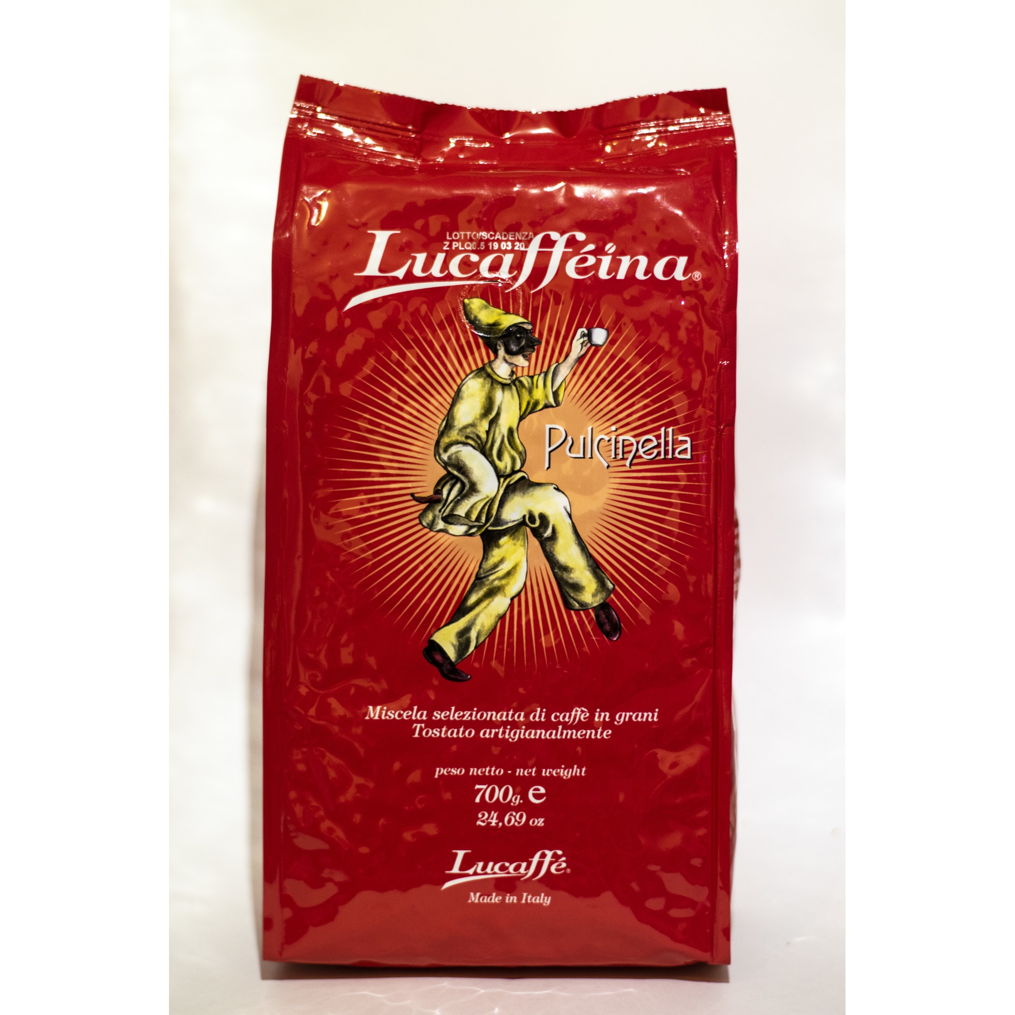 Cafea Boabe, Lucaffe, Pulcinella, Punga 700g - eMAG.ro