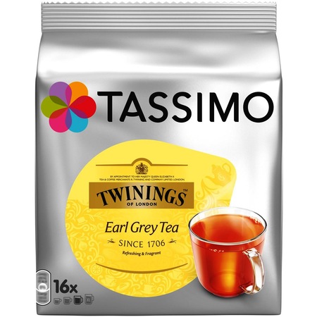 Capsule ceai Tassimo Twinings Earl Grey, 16 capsule, 40 g - eMAG.ro