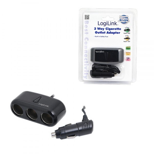 Priza bricheta auto, 12V, 3in1, Negru - eMAG.ro
