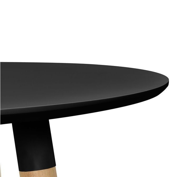 Set masa cu scaune, TOT, masa neagra bucatarie/salon rotunda design cu ...