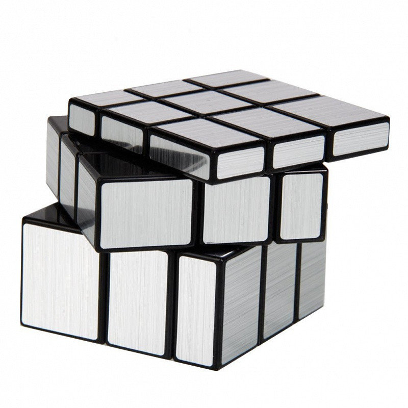Cub Rubik Mirror 3x3x3 Moyu MofangJiaoShi Mirror S Silver, 91CUB - eMAG.ro