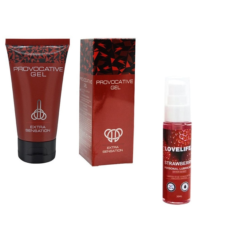 Provocative Gel 50ml + Lubrifiant Orgasmic LoveLife - eMAG.ro