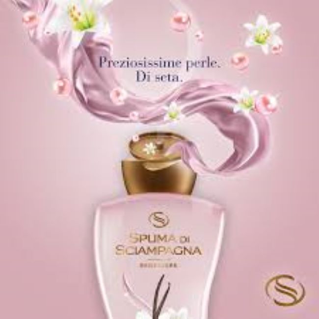 Gel de dus cremos Spuma di Sciampagna Seta cu Perle si Vanilie pentru ...