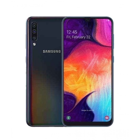 Samsung Galaxy A50 A505 Dual Sim 4GB RAM mobiltelefon, Kártyafüggetlen, 128GB, Fekete - eMAG.hu