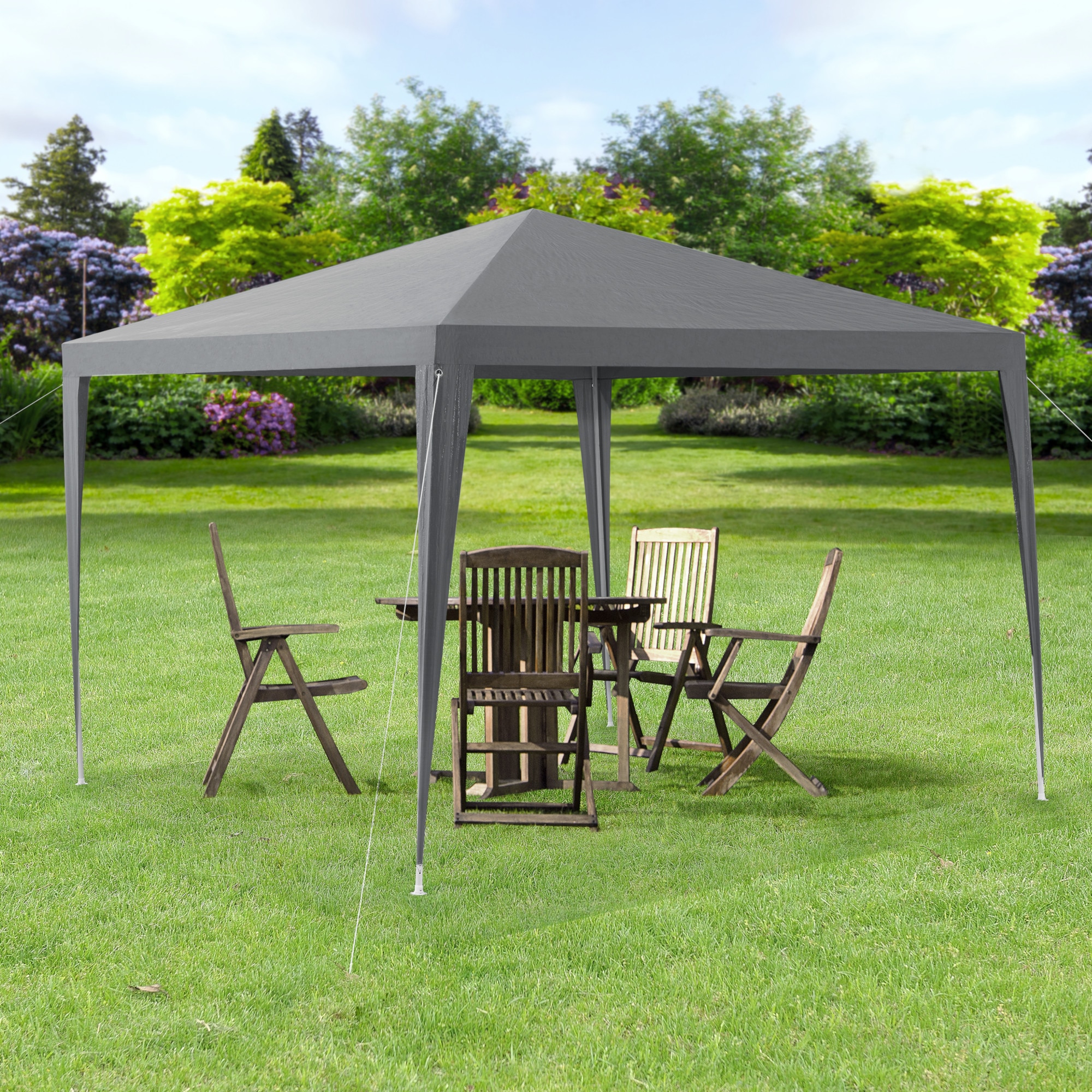 Pavilion gradina AAGP-9601, casa.pro, 300 x300 x 255 cm, metal ...