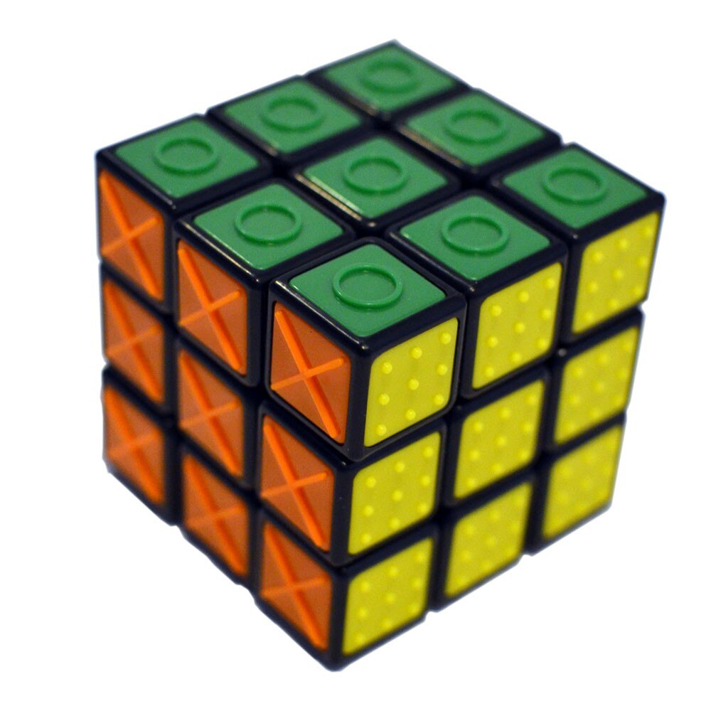 Кубче Rubik за незрящи 3x3x3 - eMAG.bg