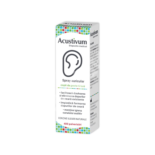 Spray Auricular Acustivum, 20 ml - eMAG.ro