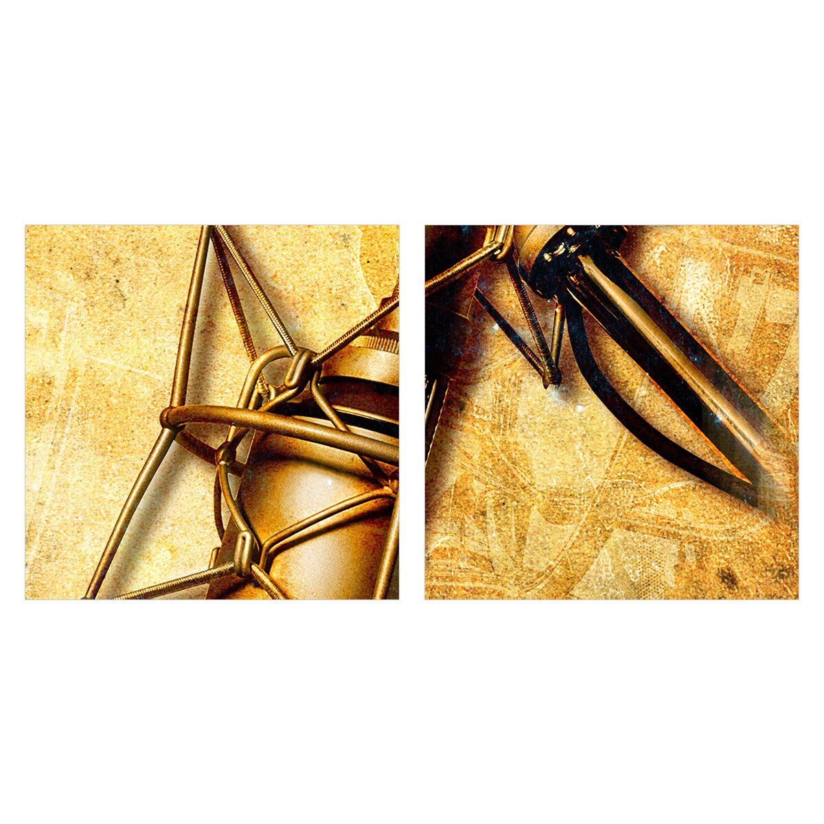 Ceas de perete din sticla 42x42 cm, Microfon, C3AD30x30-0525 - eMAG.ro