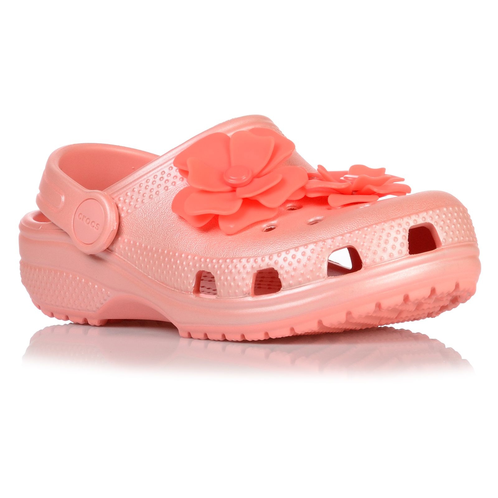 Slapi Crocs Classic Vivid Blooms Clog K 205713737 Copii, Roz, 19-20 ...