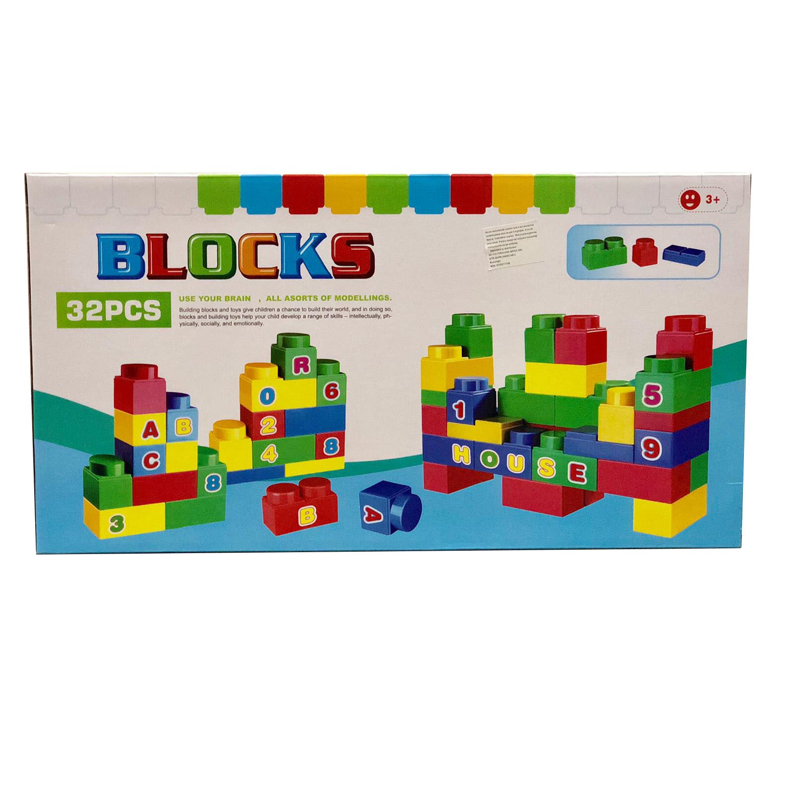 Set constructie Bloccs, multicolor - eMAG.ro