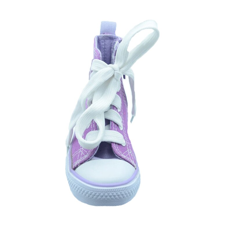 Bascheti din panza pentru fete American Club, Mov - eMAG.ro