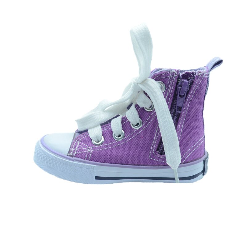 Bascheti din panza pentru fete American Club, Mov - eMAG.ro