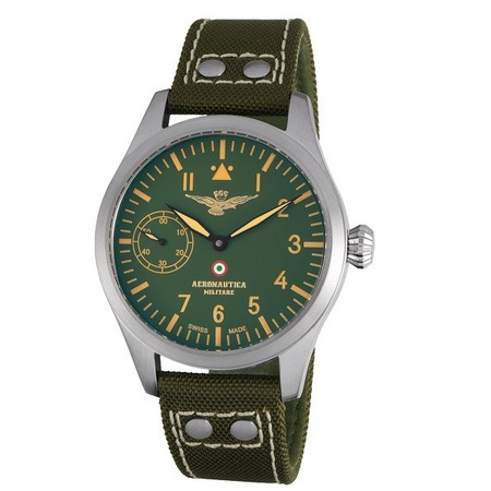 Ceas barbatesc Aeronautica Militare Aviator Mecanic Manual Swiss - eMAG.ro