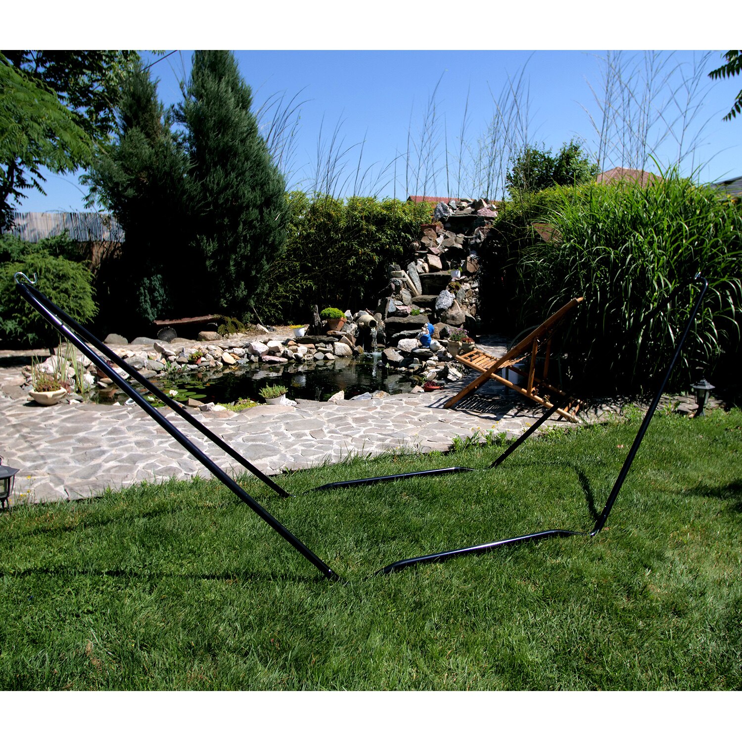 Suport hamac max 150kg 345x109x120cm - BORIS - eMAG.ro