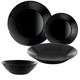 Set serviciu masa portelan 19bucati Harena negru - eMAG.ro
