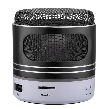 Boxa portabila mini wireless, 3W, Gonga® Negru - eMAG.ro