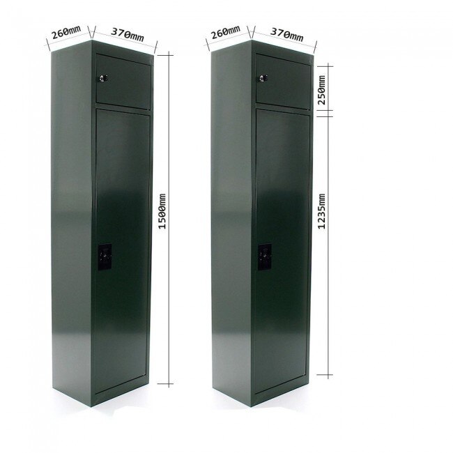 Dulap arme GUN SAFE 5 cheie 1500x370x265 - eMAG.ro