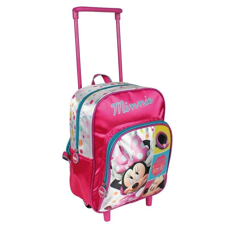 Troler gradinita Disney Minnie Mouse 24x29x11 cm - eMAG.ro