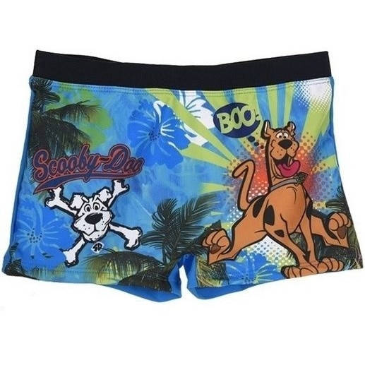 Slip boxeri baie Scooby Doo, albastru, 6 ani,116 cm - eMAG.ro