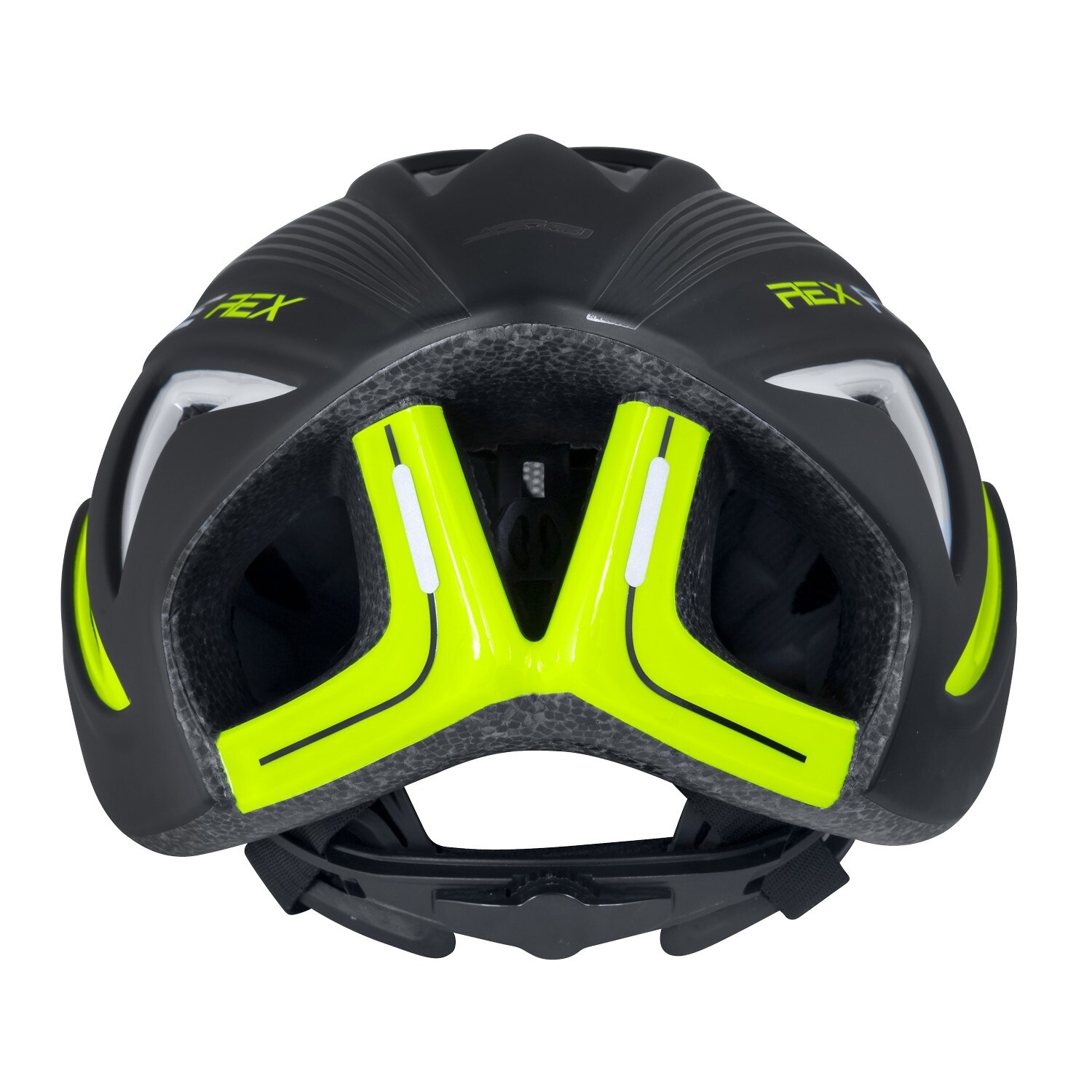 Casca Force Rex Negru/Galben Fluo S/M - eMAG.ro