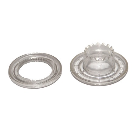 Capse PVC (ocheti) cu diametrul 12 mm, 1000 bucati/set - eMAG.ro