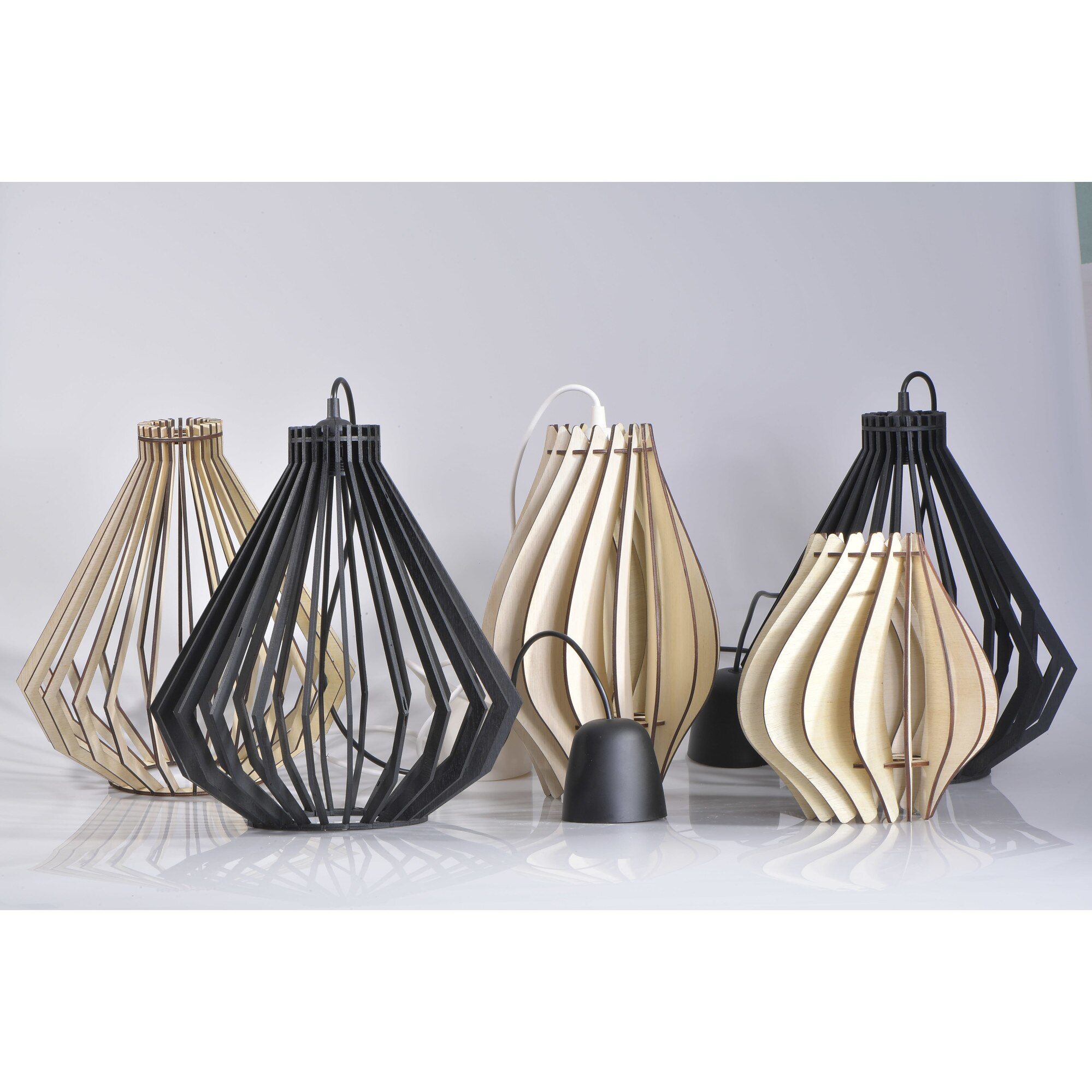 Lustra lemn natur U14001 - eMAG.ro