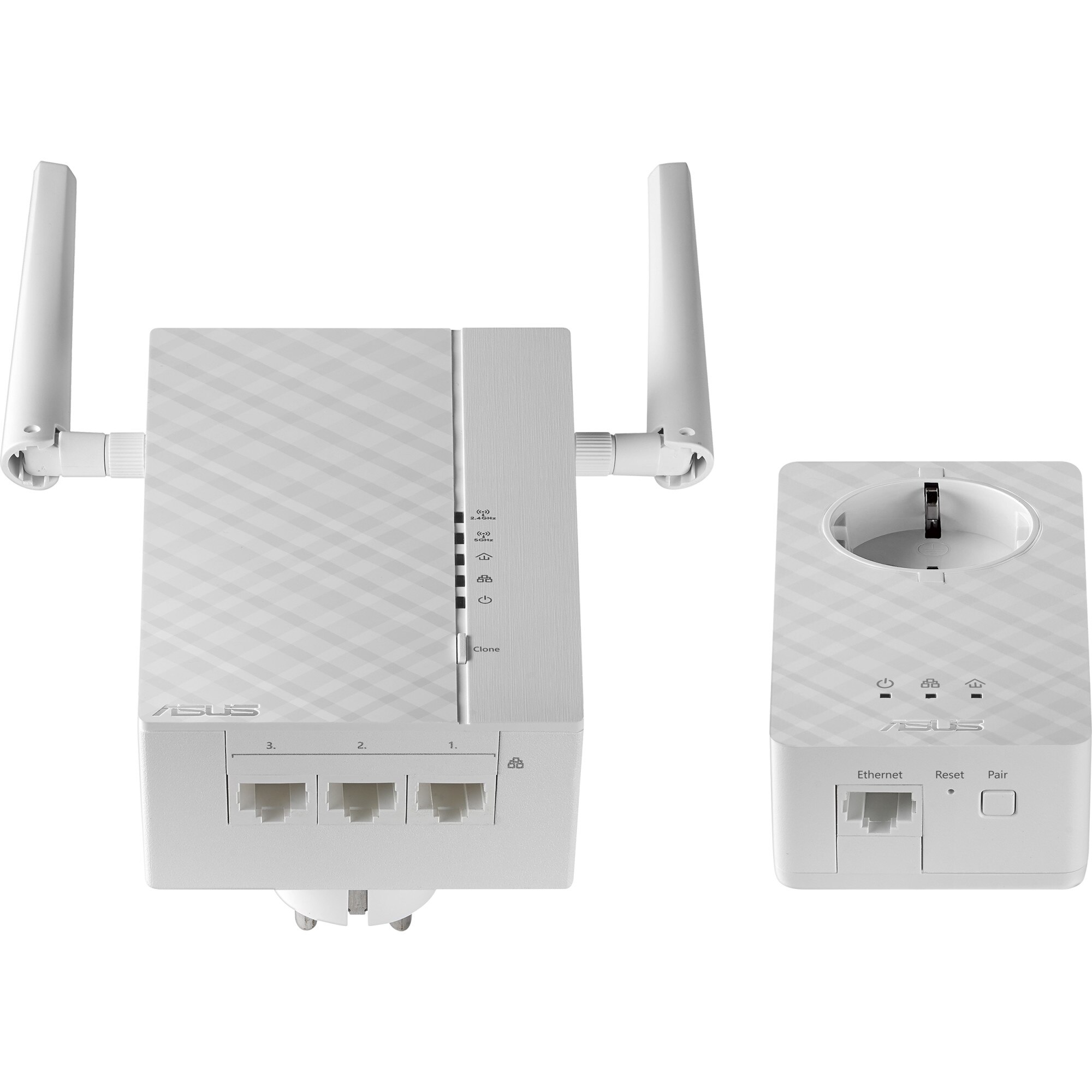 Adaptor powerline Asus AC56, Kit, AC1200 - eMAG.ro