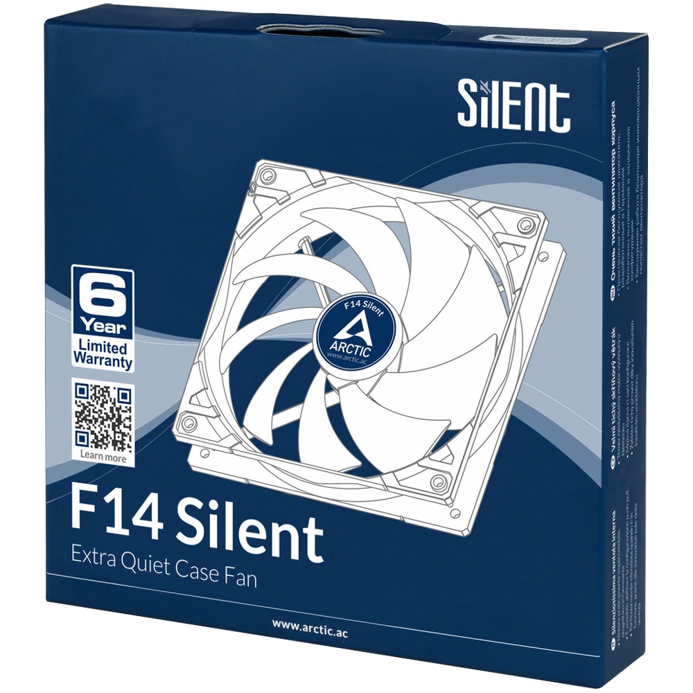 Ventilator 140 mm Arctic F14 Silent - eMAG.ro