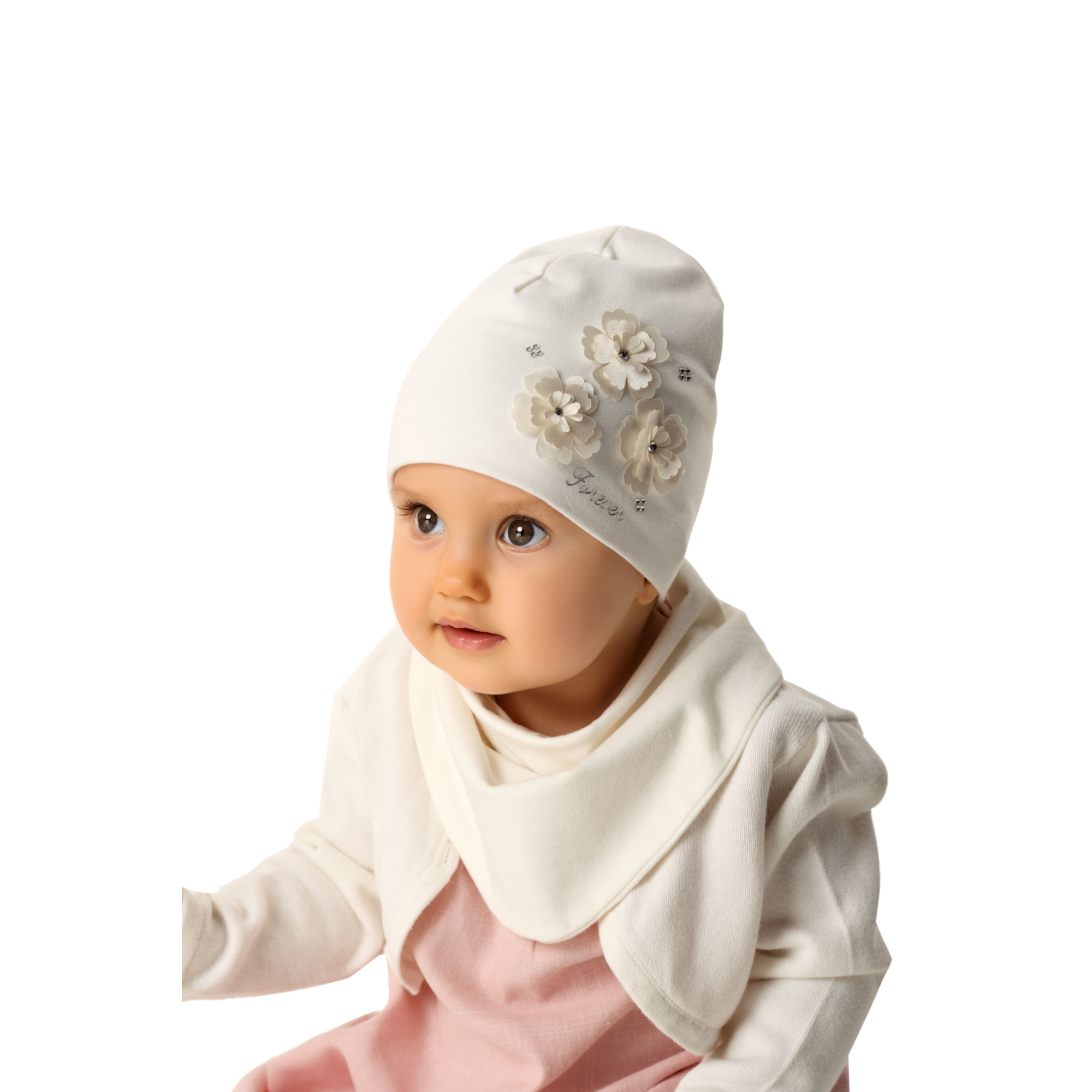 Caciulita copii Marika,model Beatka,crem - eMAG.ro