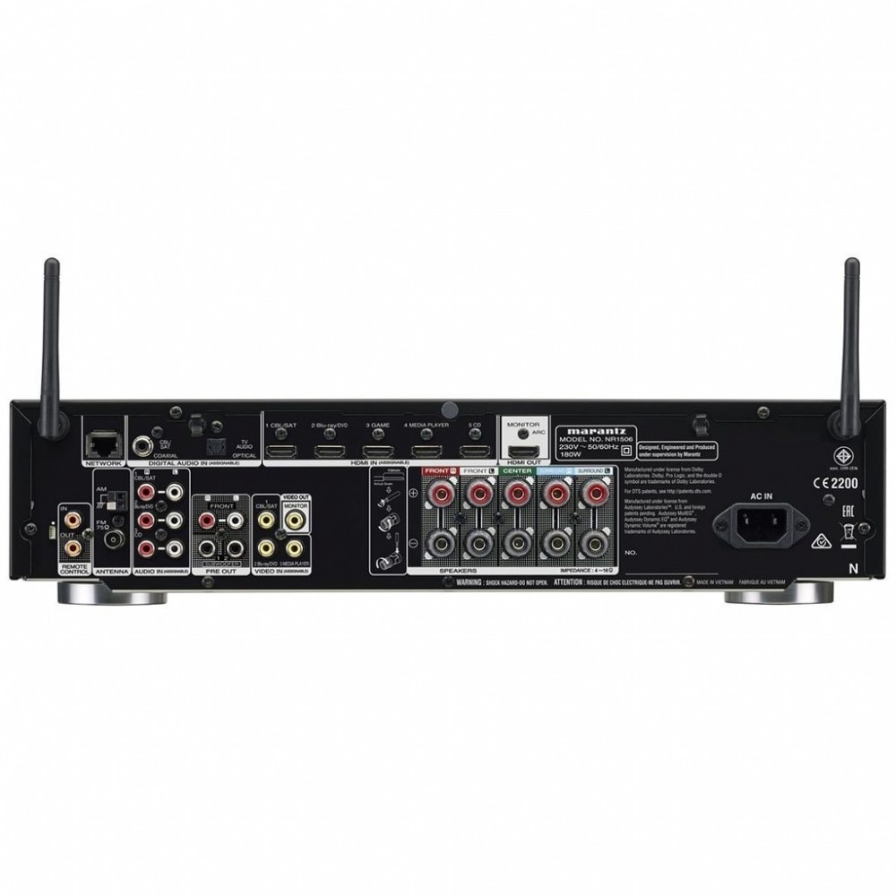 Рисийвър Marantz NR1506, Черен - eMAG.bg