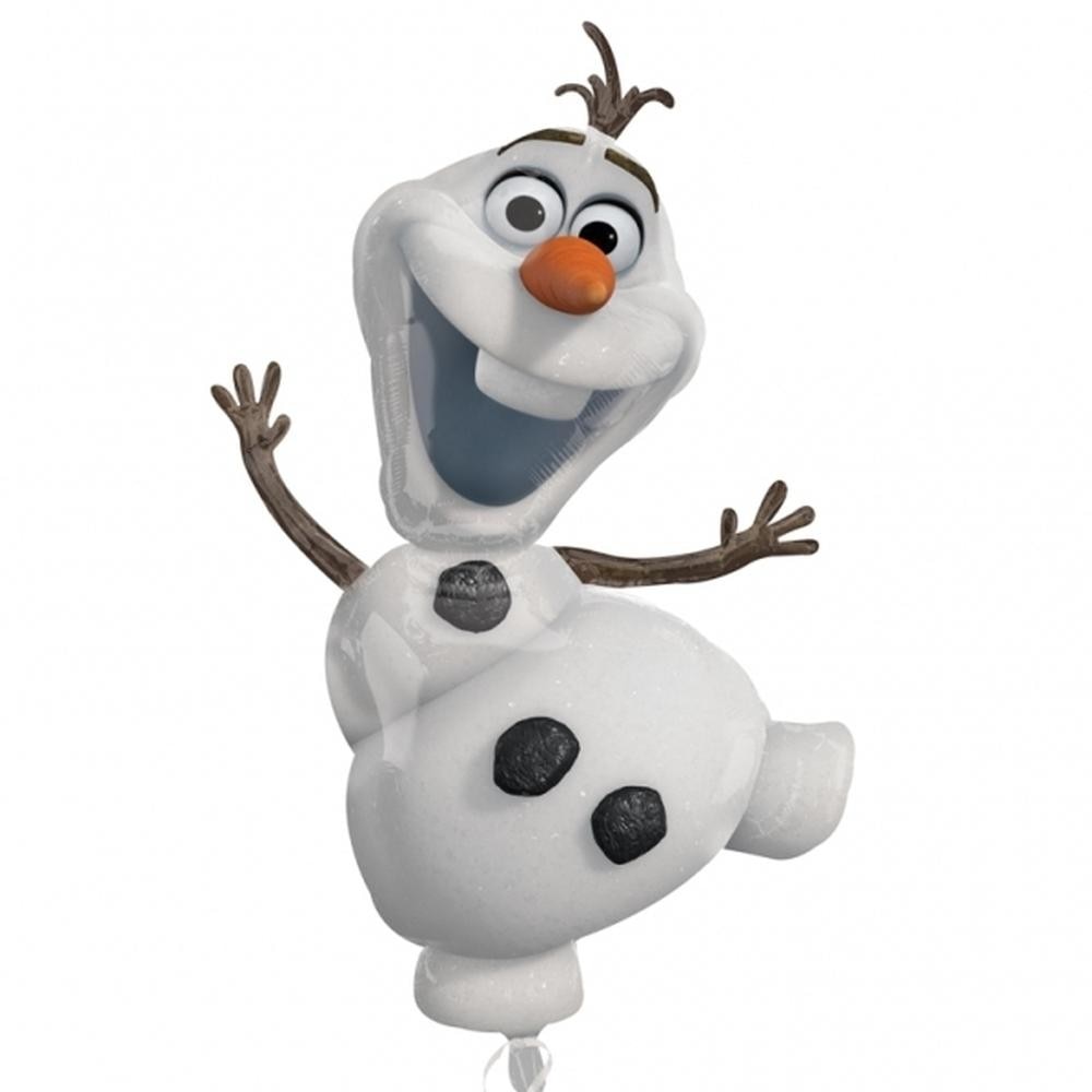 Balon folie figurina mare Frozen Olaf Om de zapada Regatul de Gheata ...