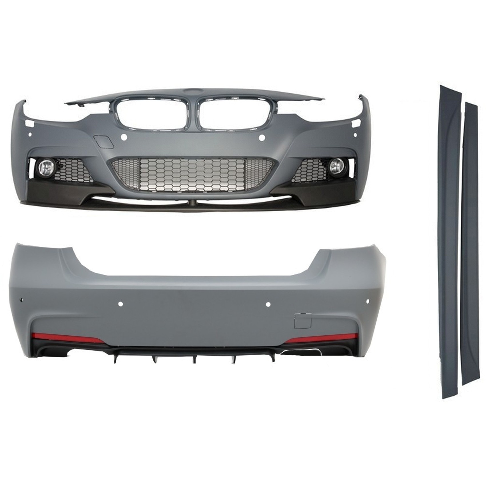 Pachet Exterior compatibil cu BMW Seria 3 F30 2011-2019 M-Performance ...
