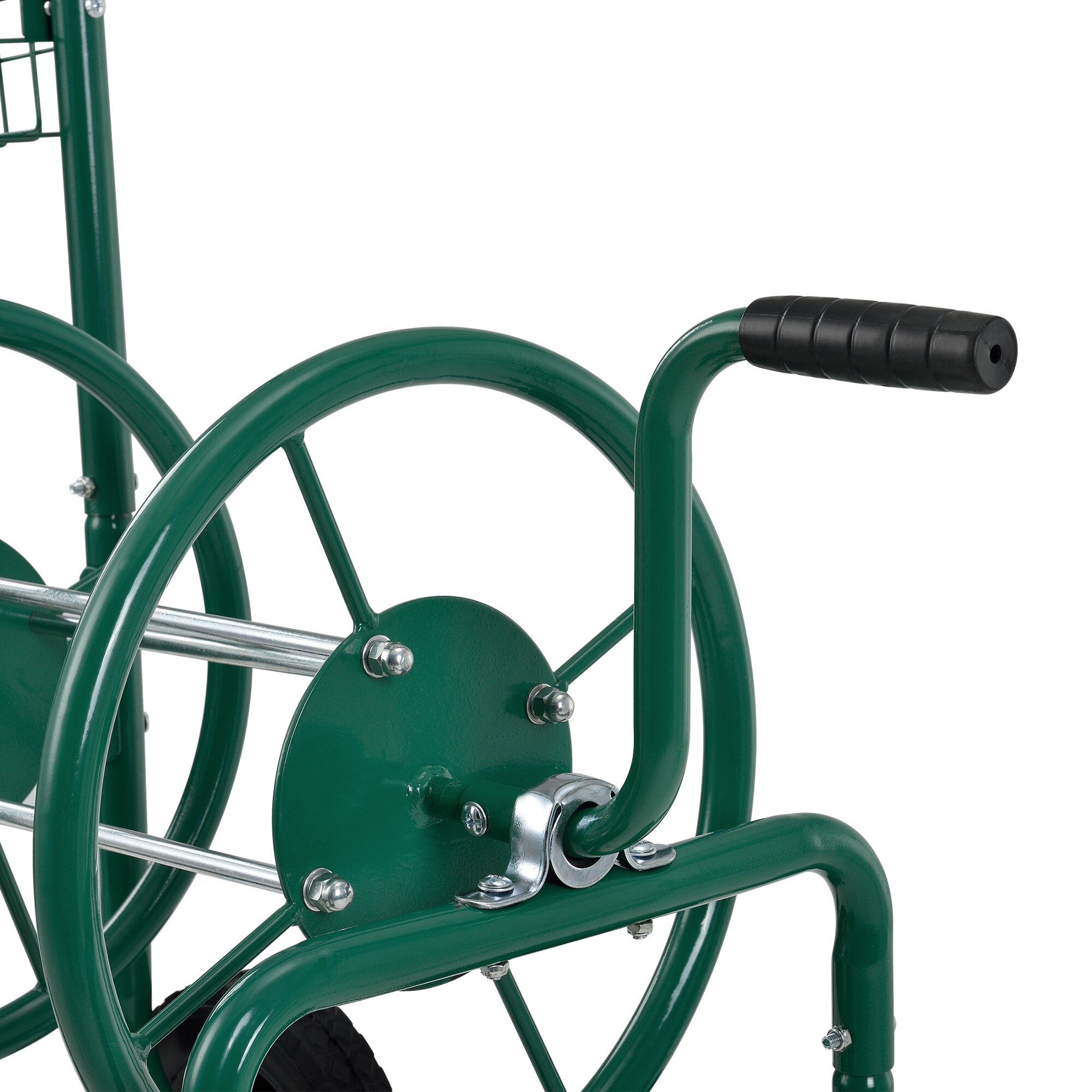 Carucior cu Tambur Metalic pentru Furtun de Udat Gradina - eMAG.ro