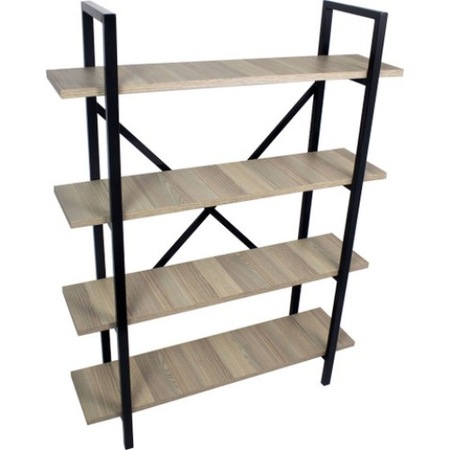 Raft modular 4 polite, lemn/metal - eMAG.ro
