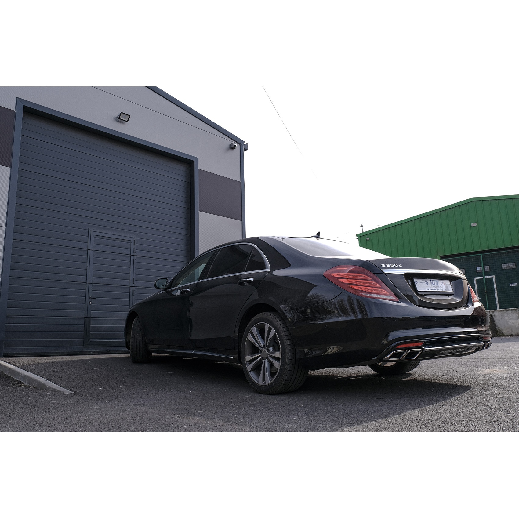 Ornamente tobe compatibil cu sistemul de evacuare Mercedes S-Class W222 E-Class W212 S212 ...