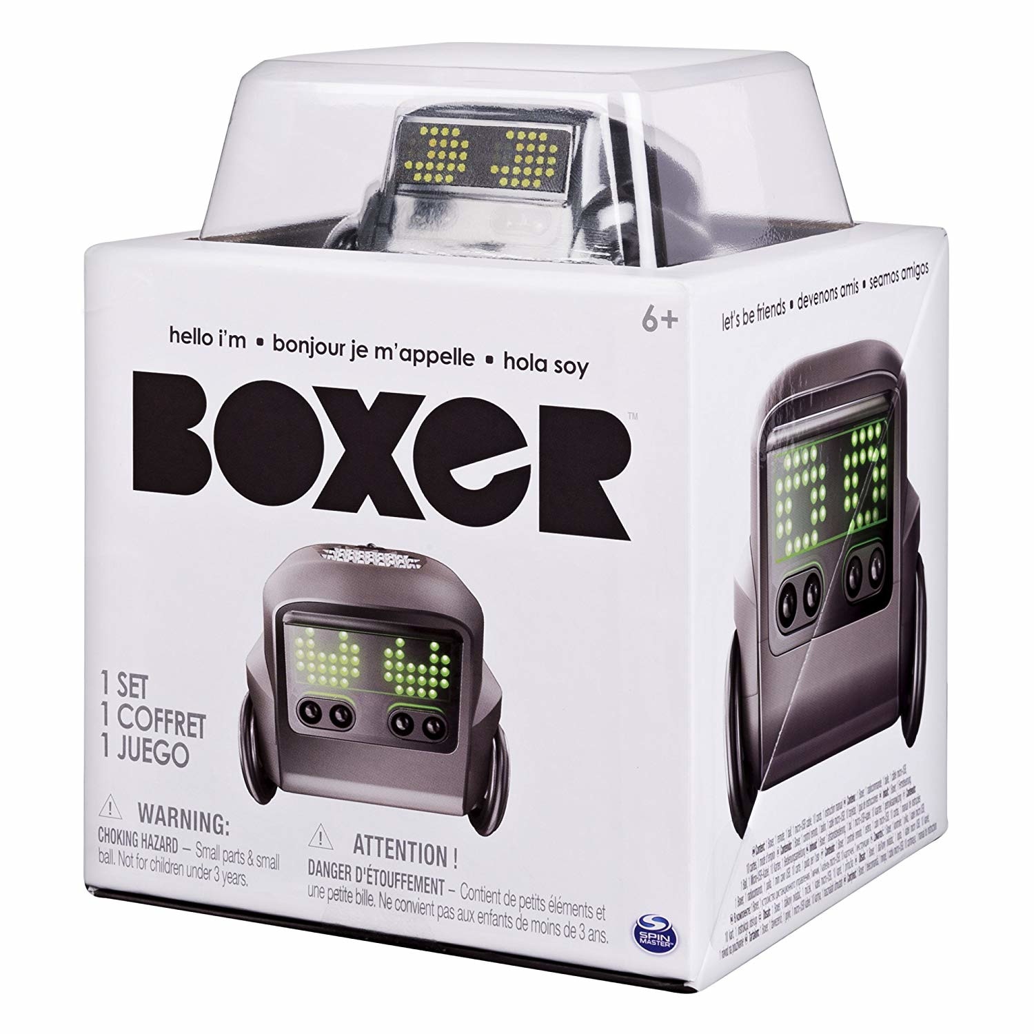 Robot interactiv Boxer®, cu personalitate si emotii, negru - eMAG.ro