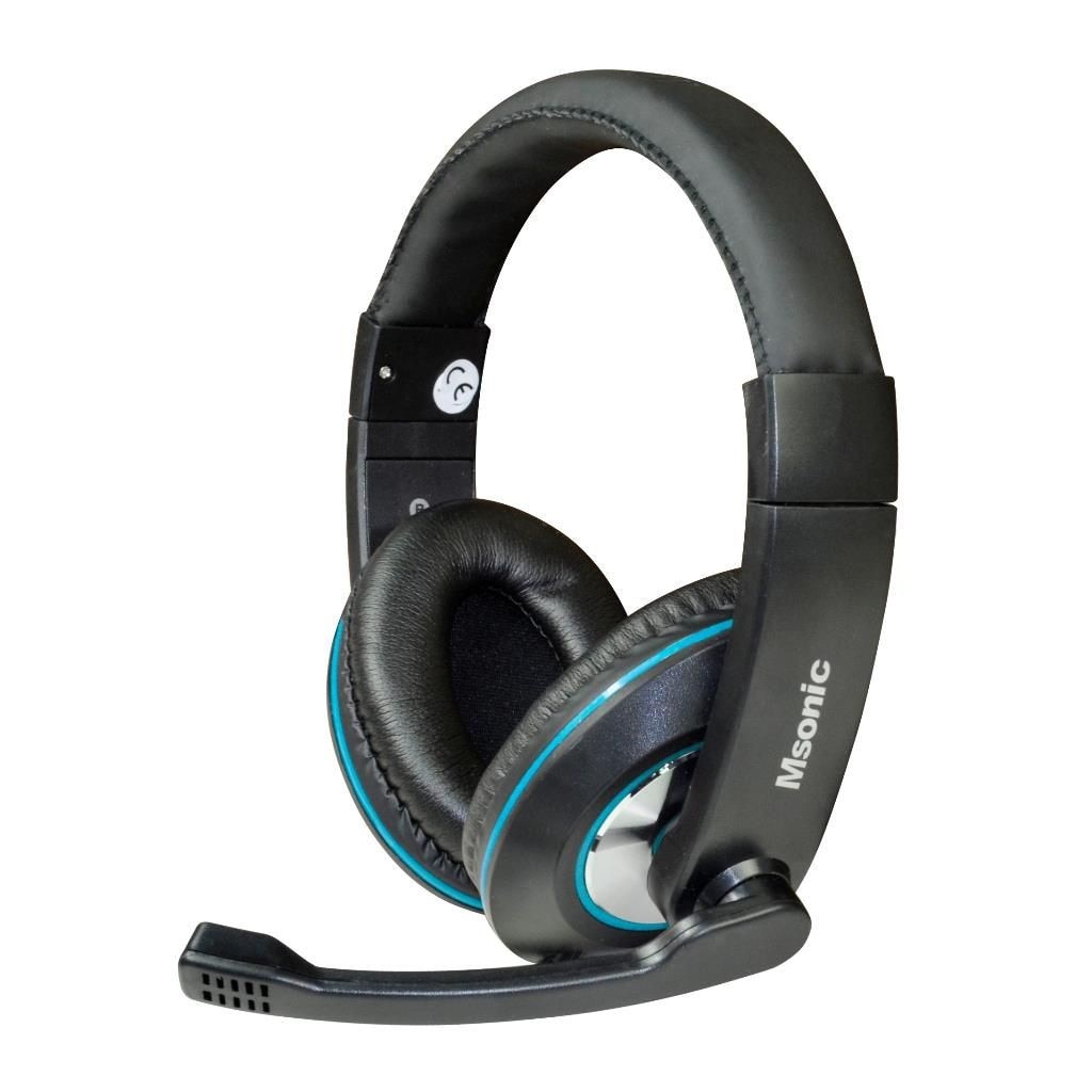 Casti cu microfon, Vakoss, Msonic, stereo - eMAG.ro