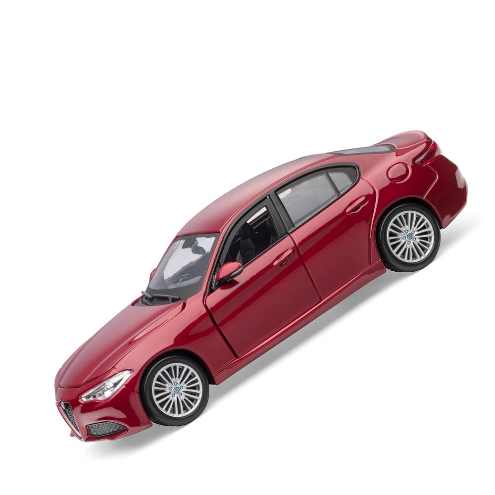 Macheta Auto Alfa Romeo Giulia 1:24, Rosu - eMAG.ro