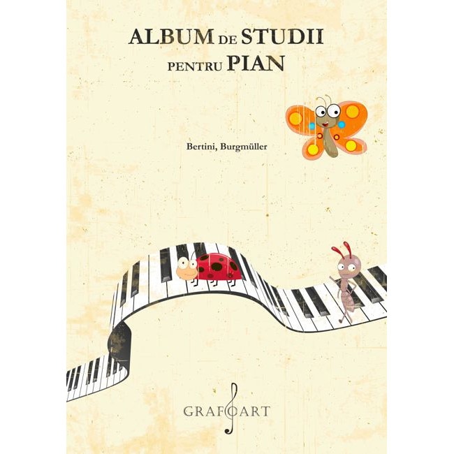 Set Album de studii pentru pian vol I-II Grafoart - eMAG.ro