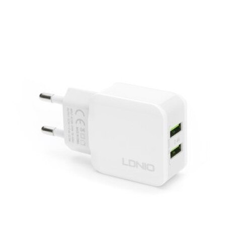 Мрежово зарядно - LDNIO / 2 X USB 2.4A - eMAG.bg
