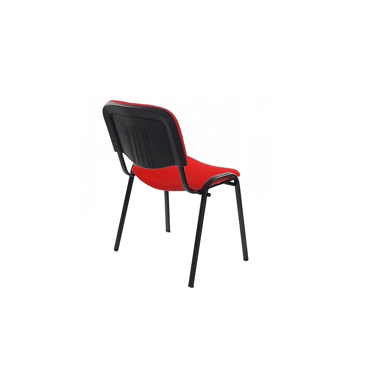 Scaun birou fix premium stofa rosu - eMAG.ro